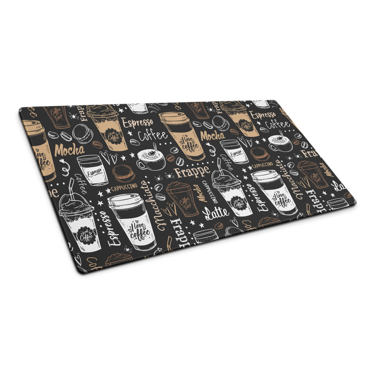 Coffee Collage Bar Mat – Irons in the Fire Apparel